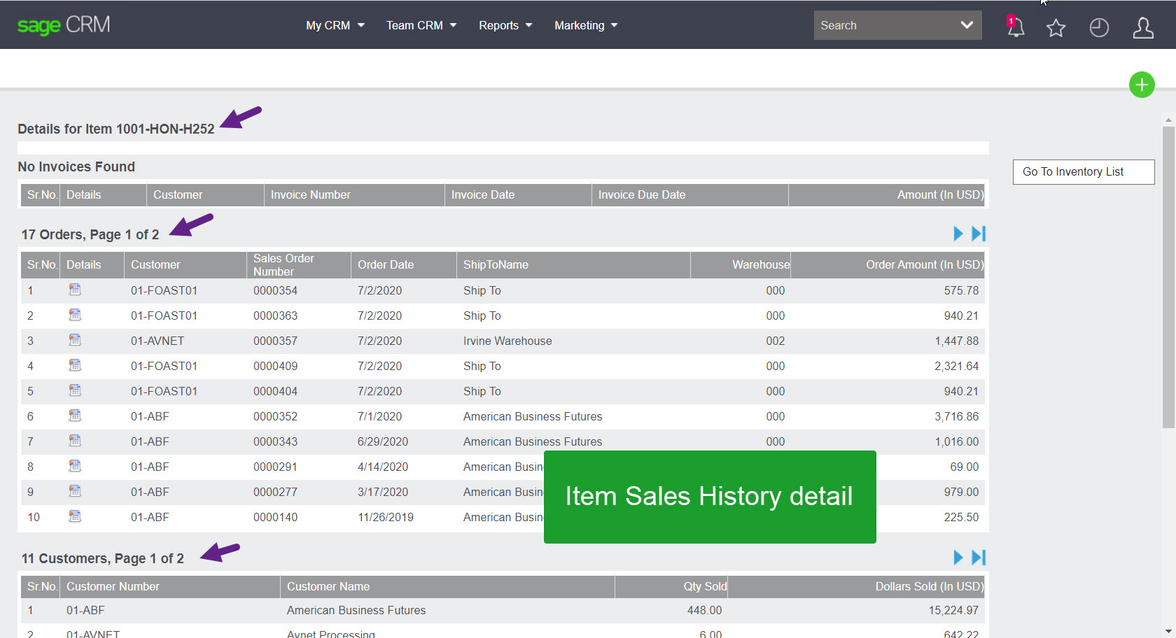 Sage 100 CRM – My CRM Manager